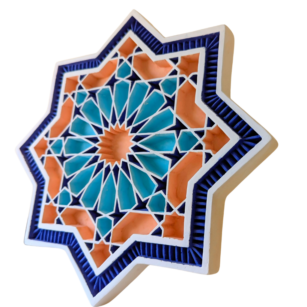 Hand-Carved Plaster Star Shape – MyTindy