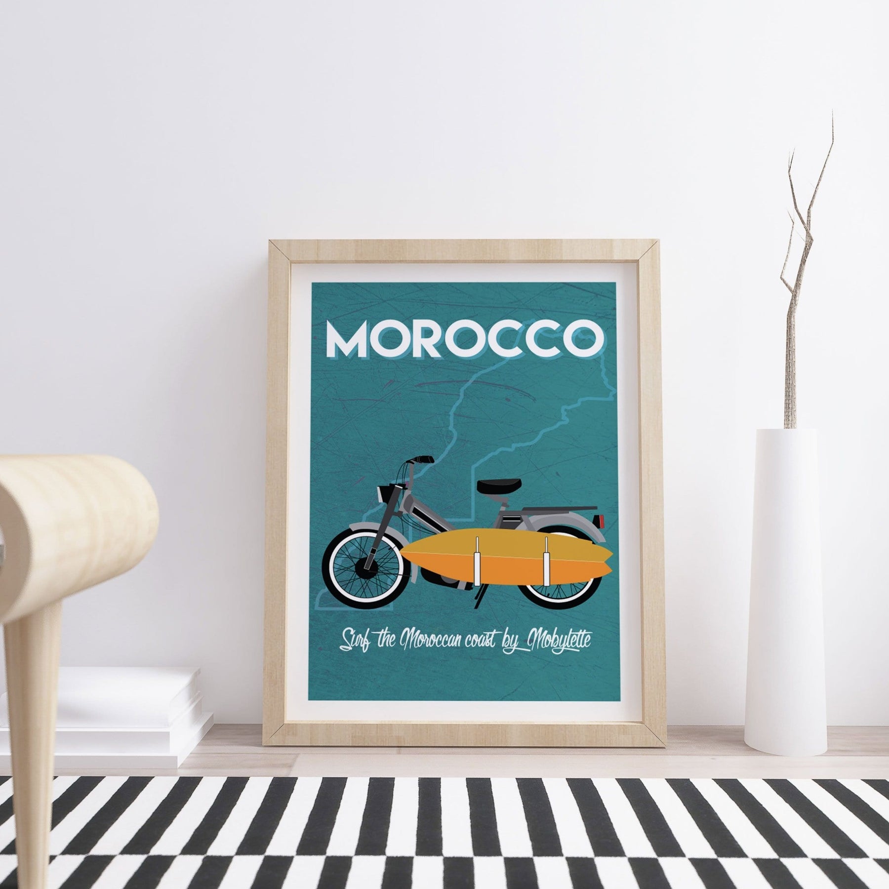 Moped by G.M - Poster – MyTindy