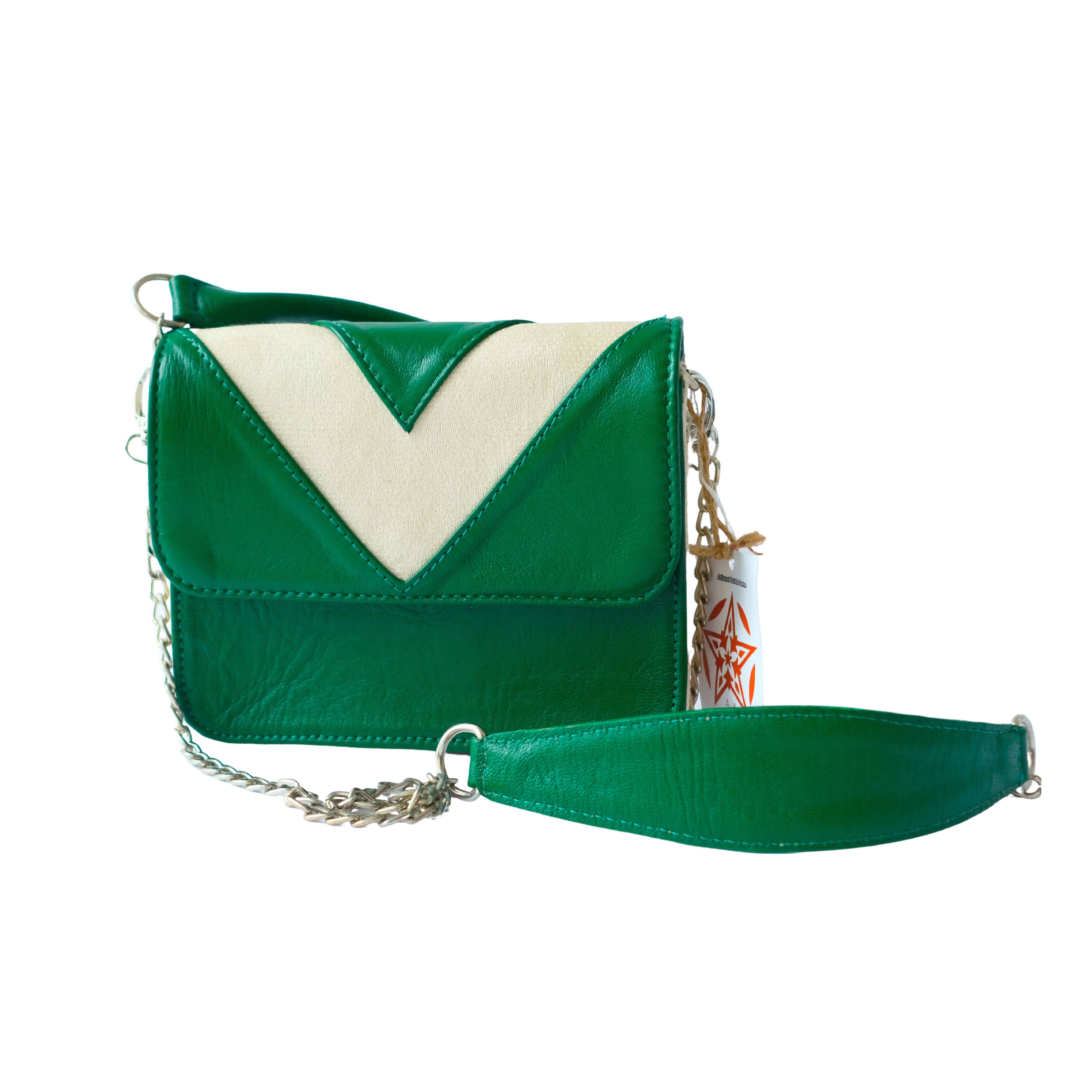 Green Triangle Bag – MyTindy