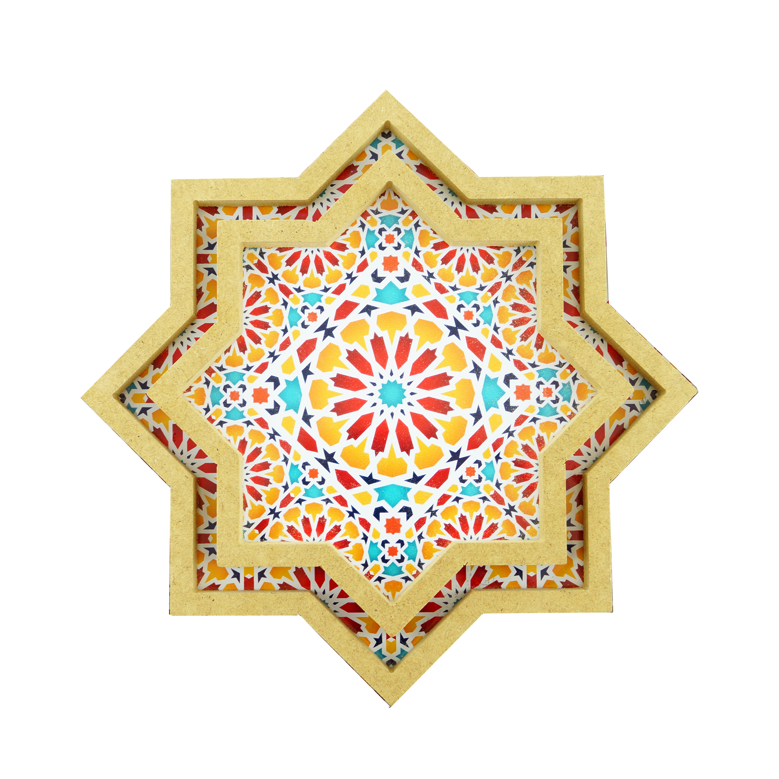 Star Shaped Duo Serving Tray - MyTindy
