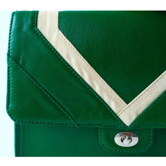 Green Triangle Bag – MyTindy