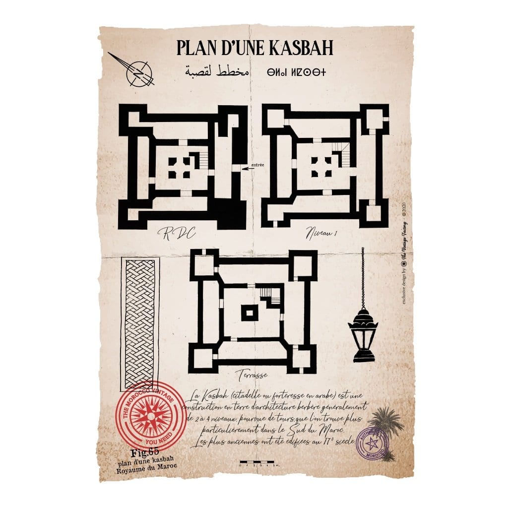 Plan of a KASBAH Poster – MyTindy